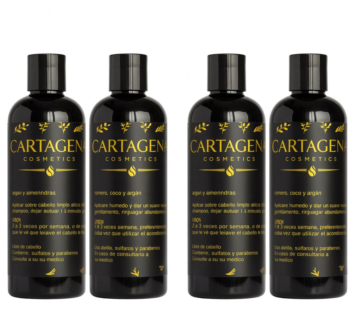 2 kits de crecimiento y anti caída acondicionador y shampoo – Zatarain ...